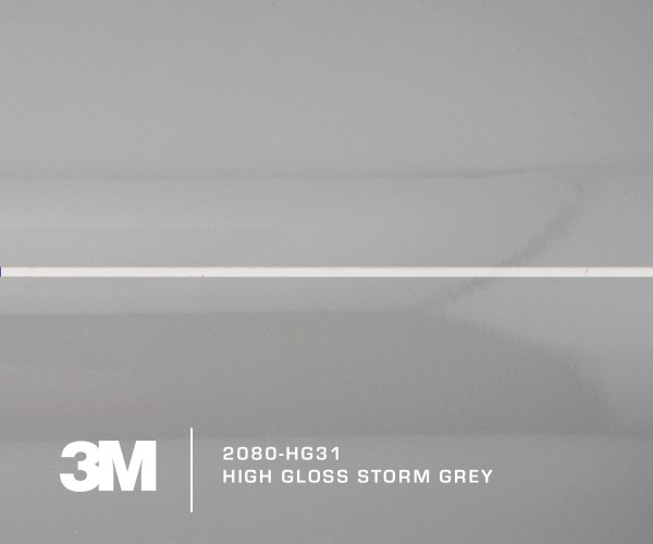 3M Wrap Film | 2080-HG31 High Gloss Storm Grey | EXPRESSFOLIEN